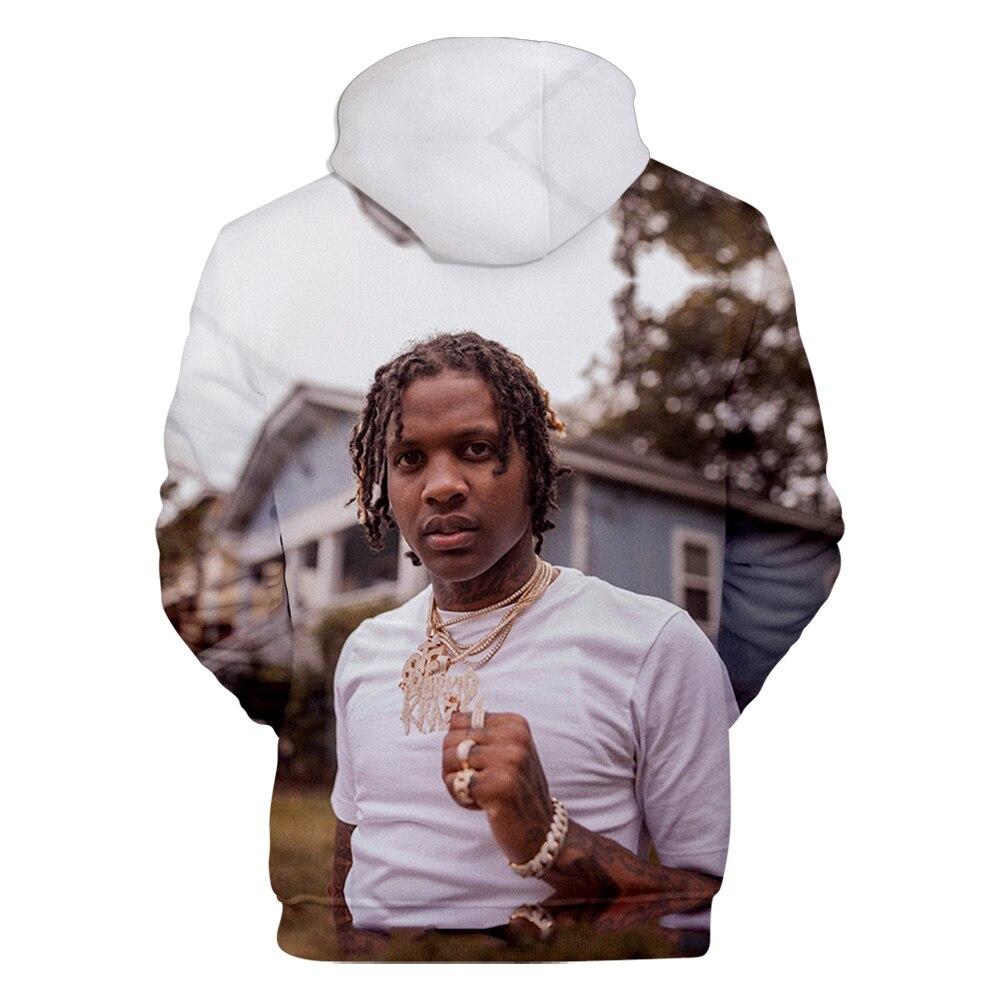 Cheap 2021 New Hip Hop Rapper Lil Durk 3d Print Hooded Sweatshirt Men ...