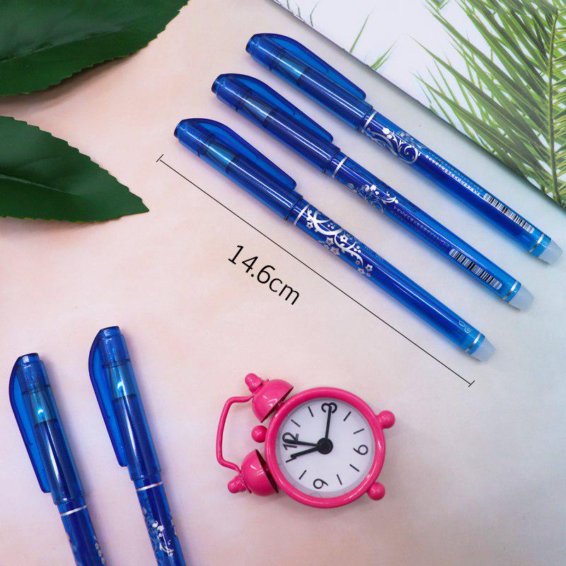 Cheap 3/6Pcs/Set 0.5mm Penl for Office Signature Erasable Gel Pen Blue ...