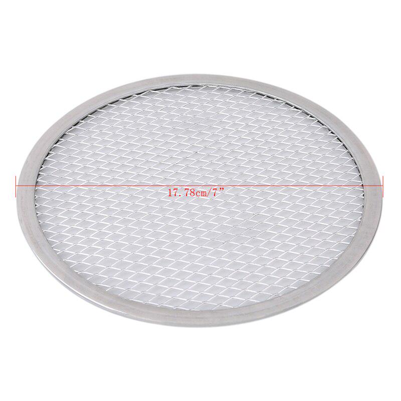 Buy Seamless Aluminum Pizza Screen Mesh Oven Baking Tray Round Pizza ...