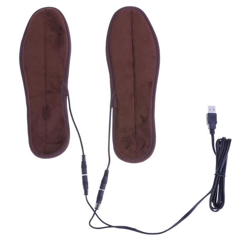 Buy USB Electric Insoles Heating Warm Soft Comfortable Portable USB ...