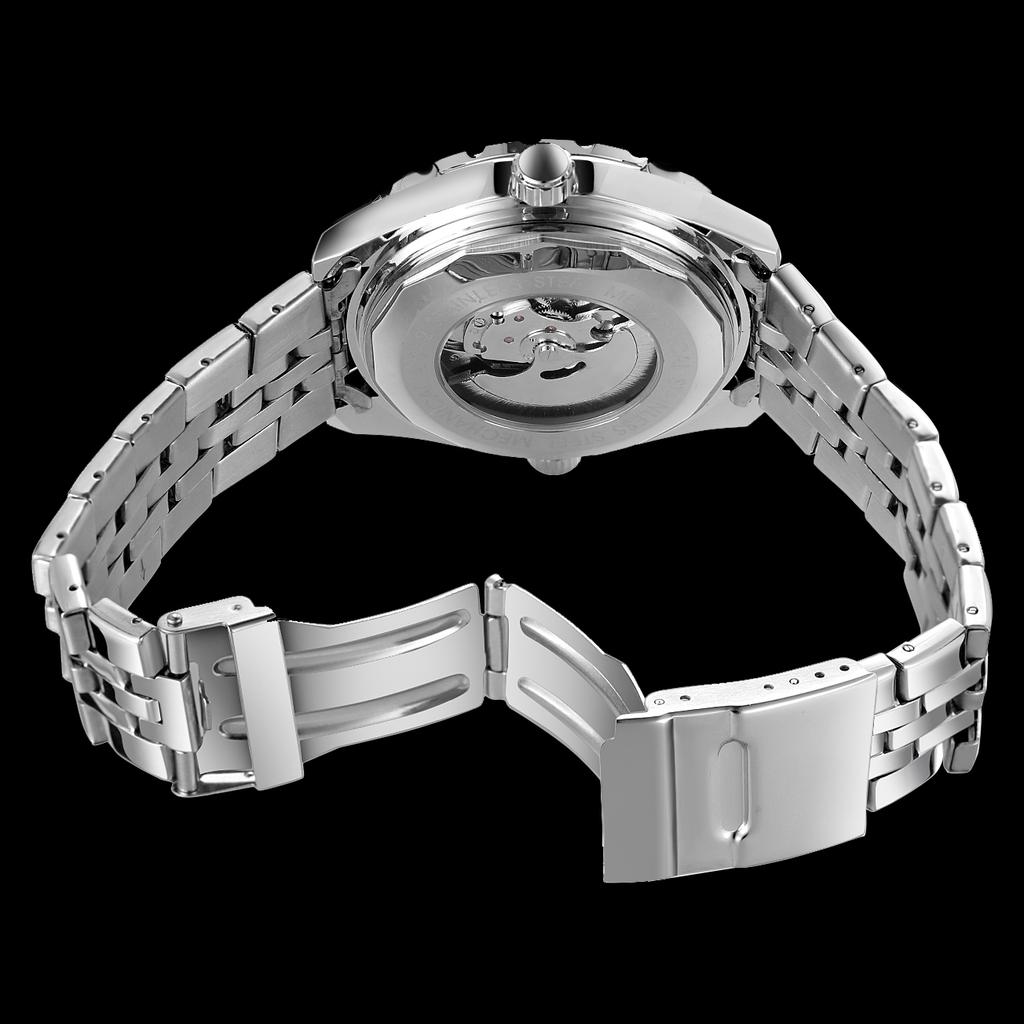 Cheap JARAGAR Military Skeleton Automatic Mechanical Watch for Men ...