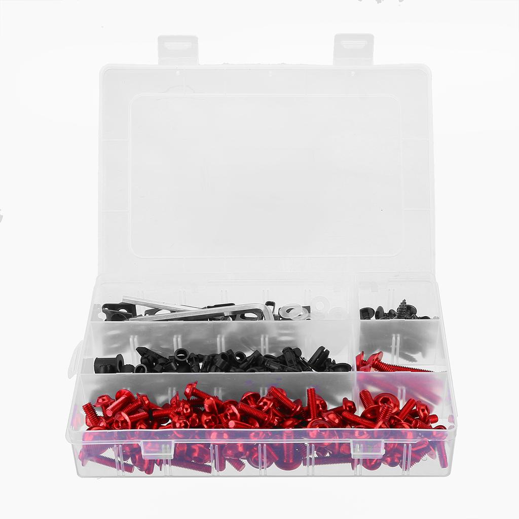Kjøp 31PCS/251PCS Motorcycle Accessories Aluminum Full Fairing Bolt ...