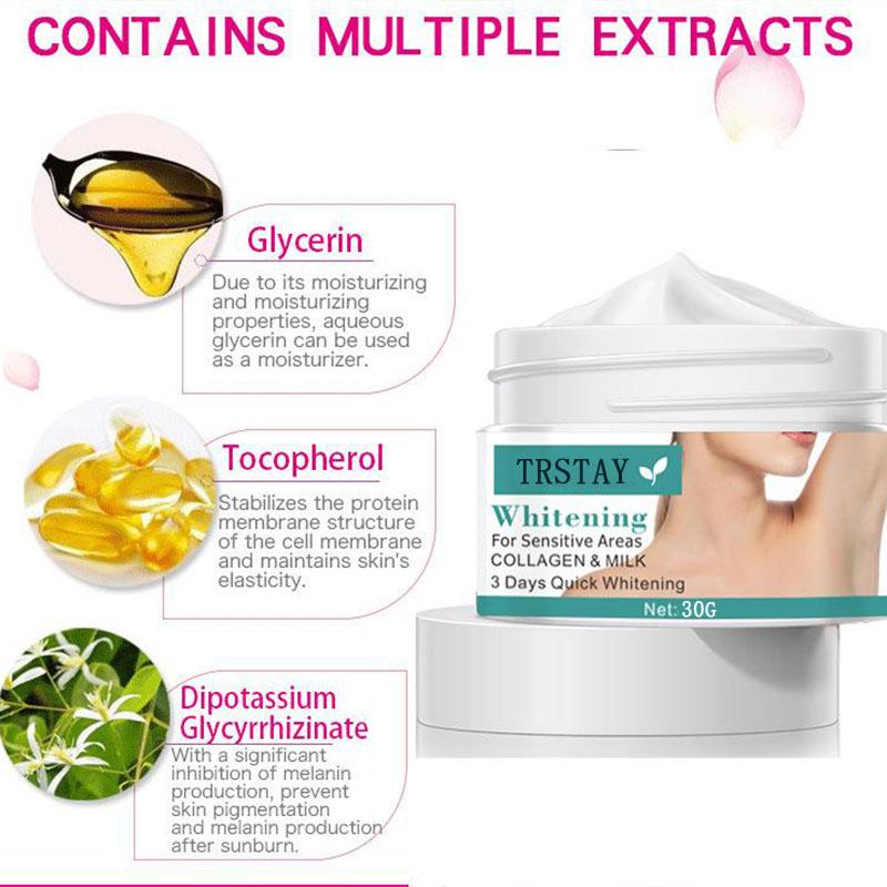 Buy TRSTAY Sensitive Area Whitening Cream Moisturizing Skin Lifting ...