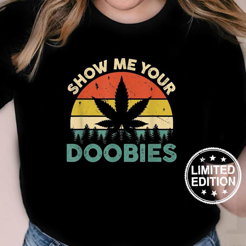 Buy Show Me Your Doobies Funny Punk Clothes Egirl 90s Grunge Tshirt ...