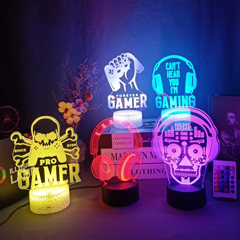 Buy Led 3D Night Light Table Lamp Room Decor Night Light Home Decor ...