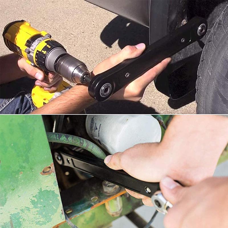 Buy Multifunction Universal Extension Wrench Combined Torque Wrench ...