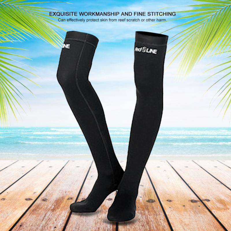 SLINX Women Neoprene Water Sports Diving Long 2mm Socks Surfing ...