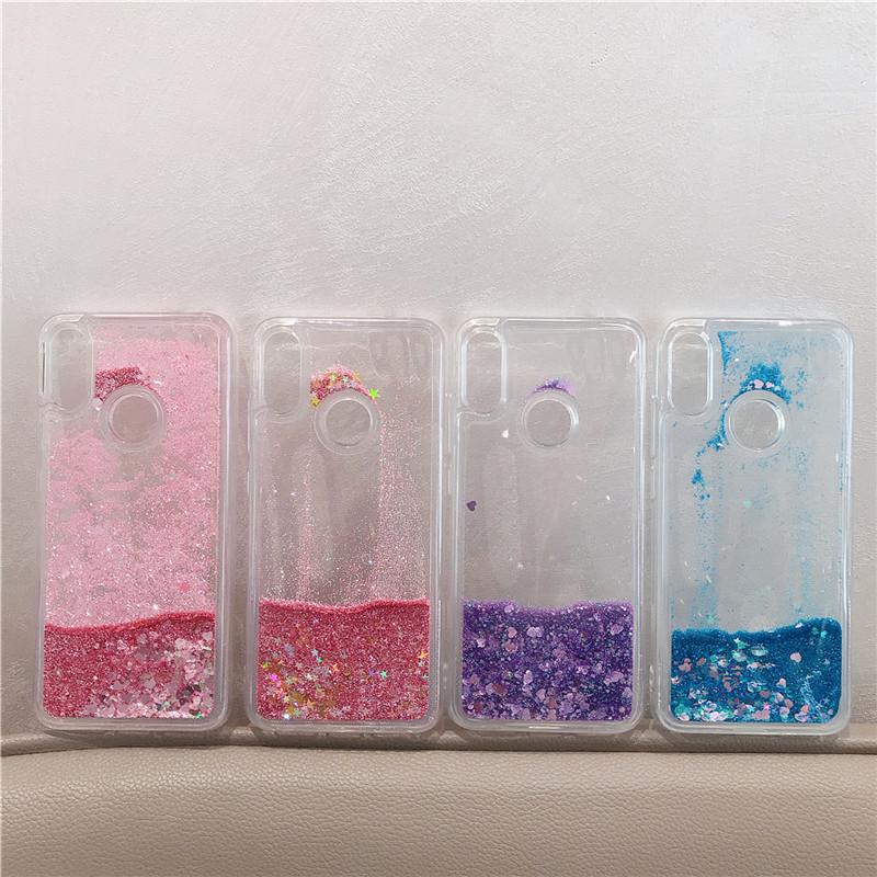 Buy Glitter Quicksand Flowing Liquid Floating Soft TPU Clear Phone Case ...