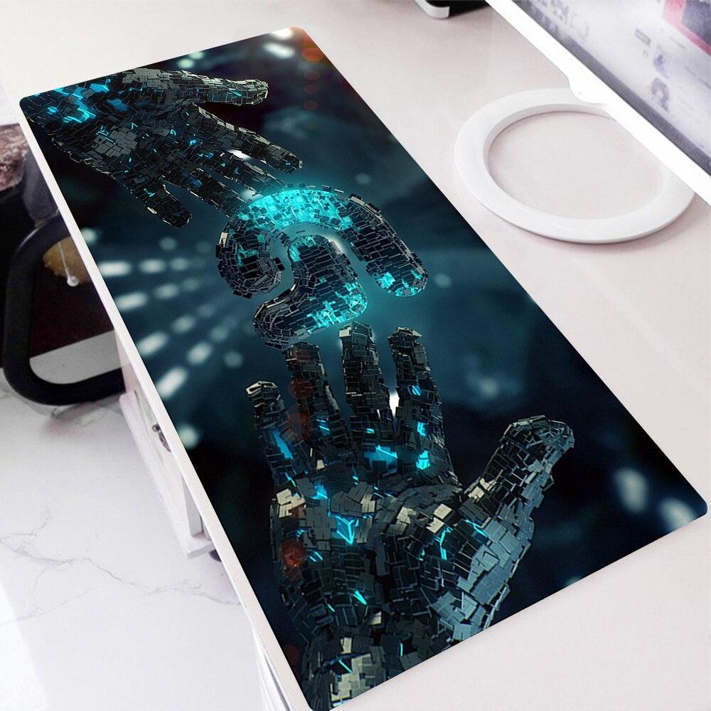 Buy Logicool Logo mouse pad gamer Big Mouse Mat For Computer mousepads ...