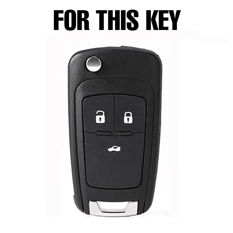 Buy AX Silicone Remote Key Case For Chevrolet Spark Cruze Orlando Aveo ...