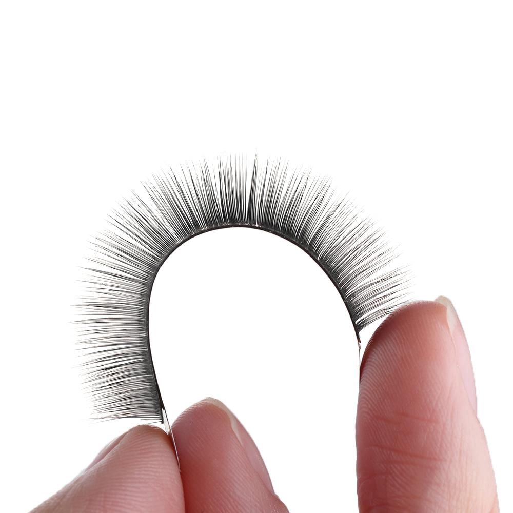 Buy False Eyelashes Split Tips Ellipse Shaped Matte Ellipse Flat ...