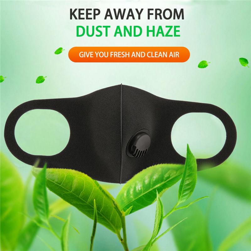 Buy Respirator Cotton Breathing Filter Valves Double Layer Protective ...