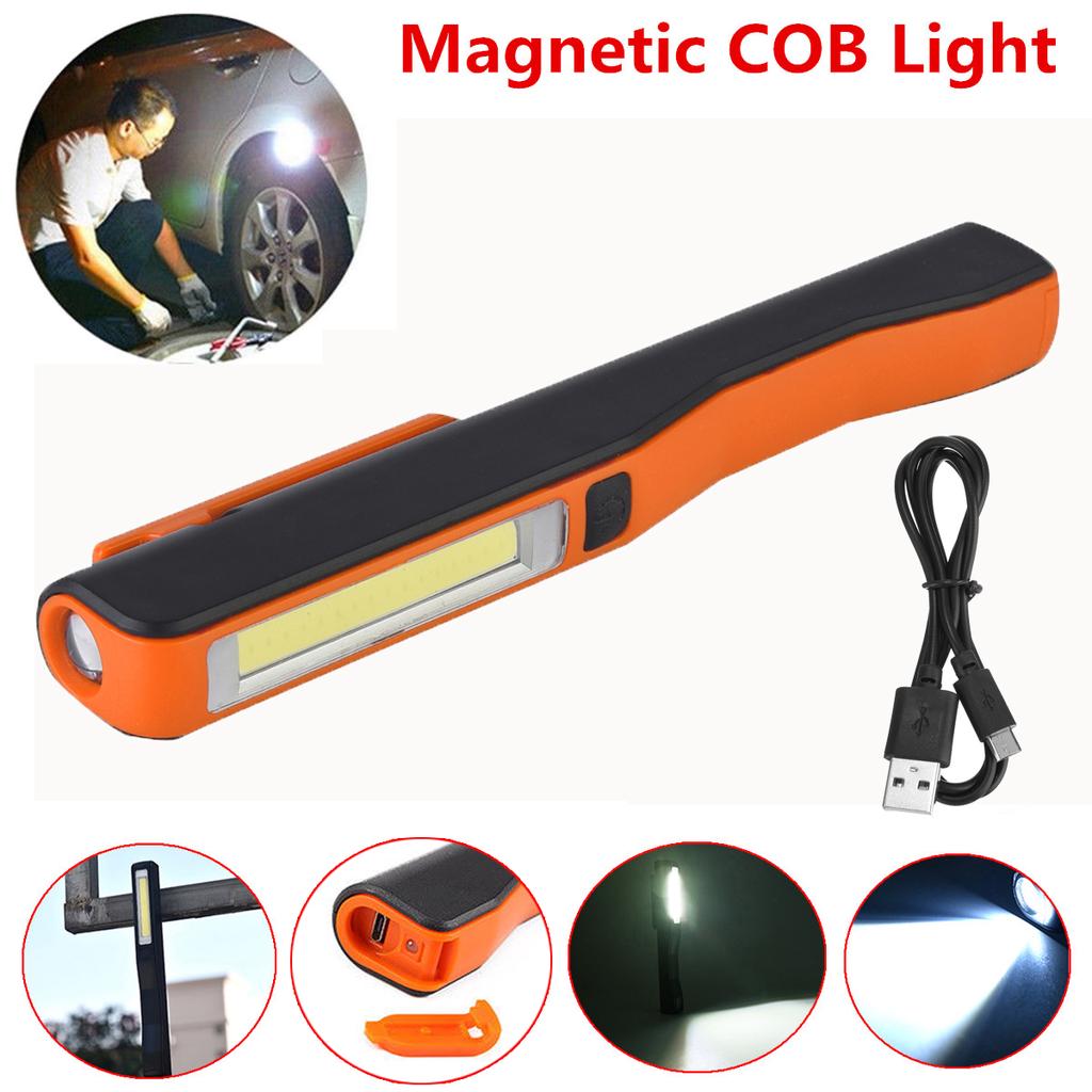 Buy 3W COB LED Rechargeable Magnetic Torch Flexible Inspection Lamp ...