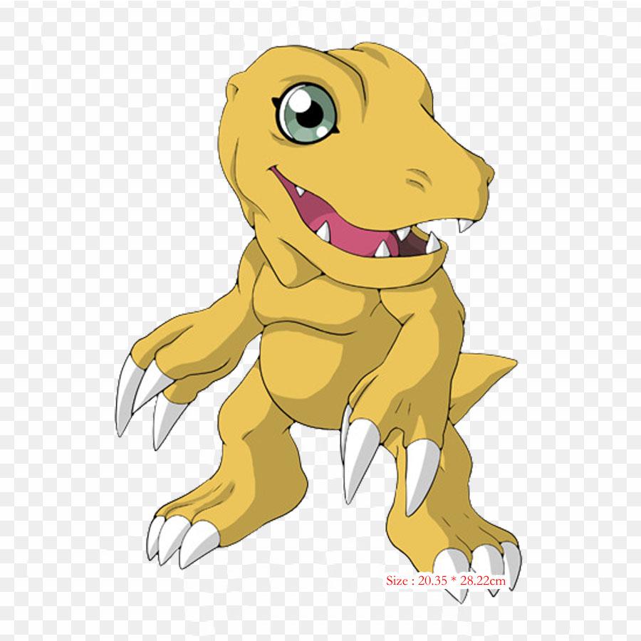 Agumon Transparent Agumon Gabumon Iron on Transfer Patches for Kids ...