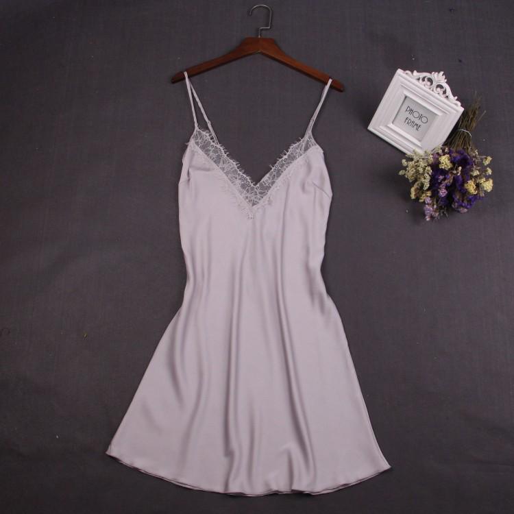 Cheap Sexy White Women Nightwear Lace Nightdress Nighty Mini Nightgown ...
