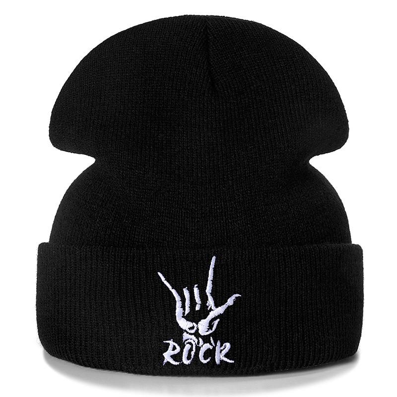 Buy New LOVE ROCK Embroidery Casual Winter Hats For Men Women Warm ...