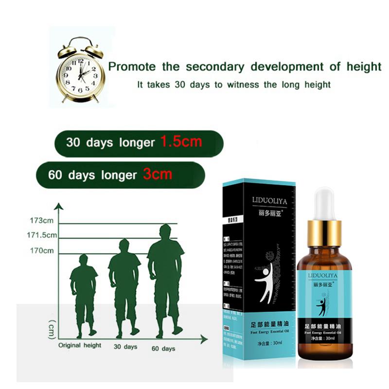 Buy 30ml Height Increasing Oil Medicine Body Grow Taller Essential Oil ...