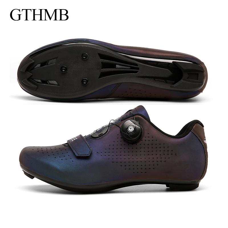 Buy GTHMB MTB Cycling Shoes Men Professional Road Biking Shoes Self ...