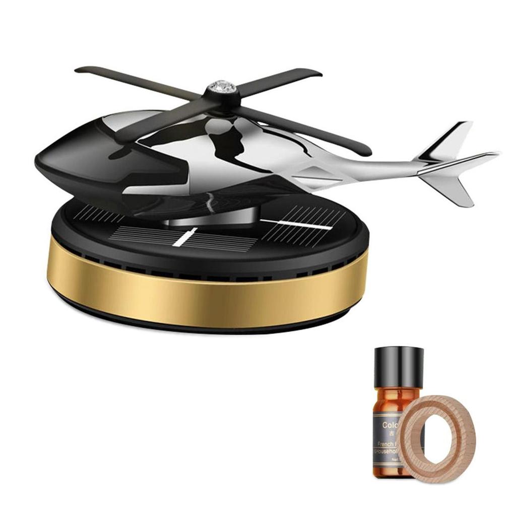 Buy Aviation Car Air Freshener | Solar Power Rotating Helicopter Auto ...