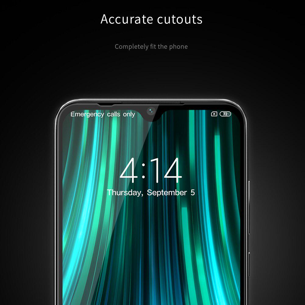 Buy Redmi Note 8 Pro Glass Nillkin XD CP+MAX Anti Glare Tempered Glass ...