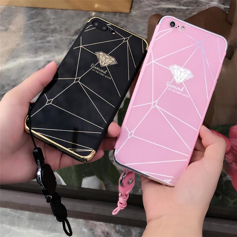 Buy HotSimple Feather Mirror Face Lovers Hard Mobile Phone Case at ...