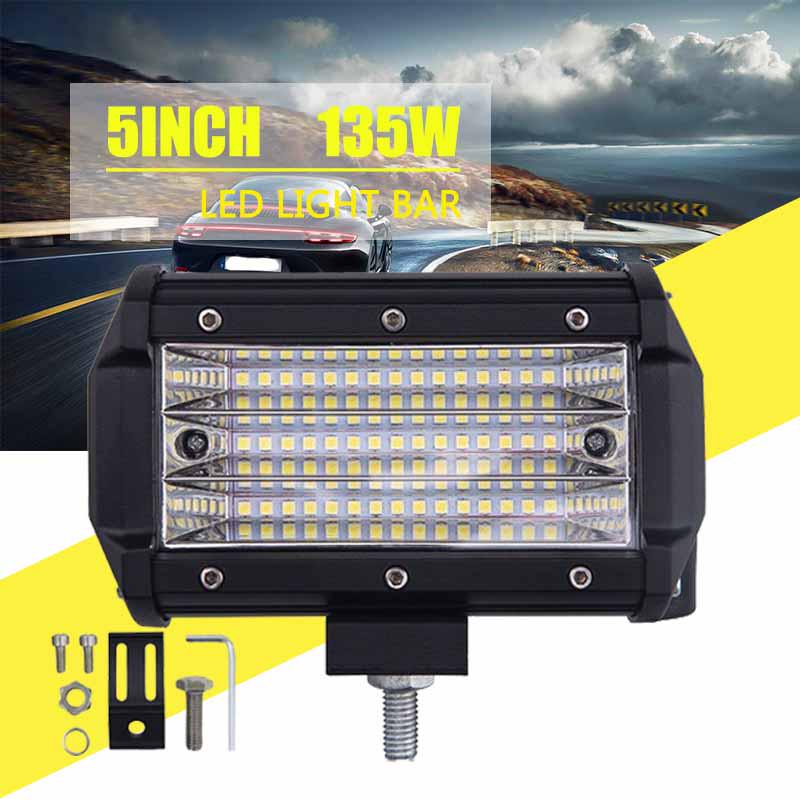 Buy 5 Inch 135W Work Light Driving Lamp Spot LED Car Work Light Car ...