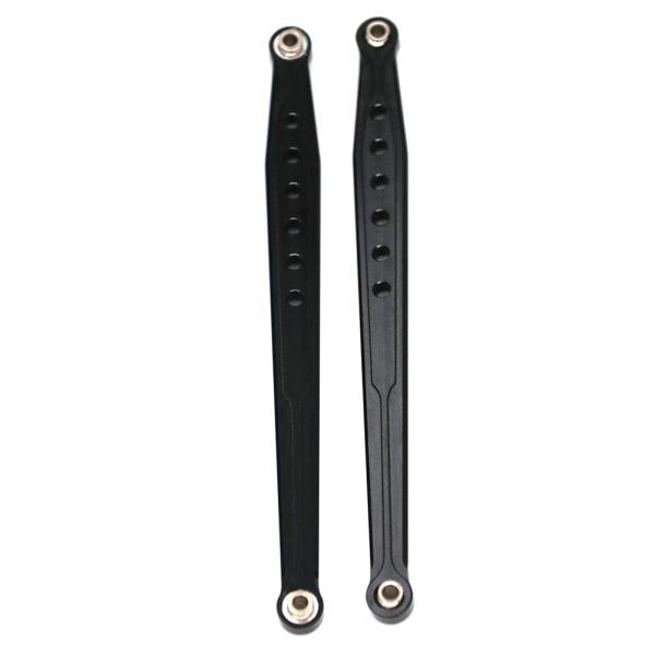 Buy 4Pc Rear and Front Rod Aluminium Alloy Solid Black Metal Utility ...
