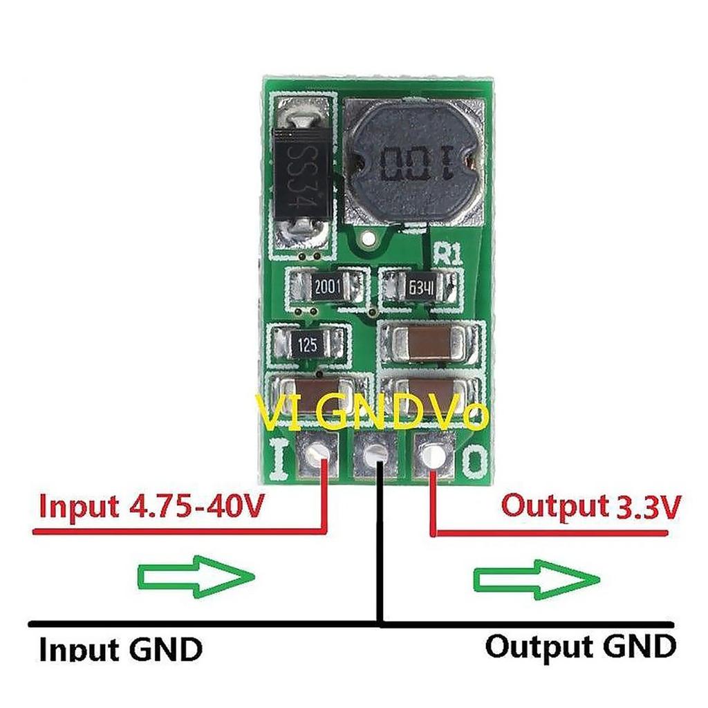 Buy DD4012SA 1A Mini DC-DC Buck Converter Regulator Module Not Welding ...
