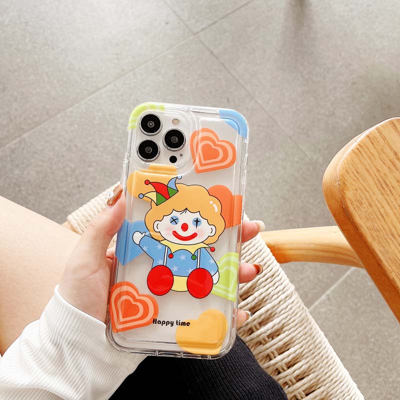 Satın alın New Cartoon Clown Phone Case For Iphone 11 12 13 14 Pro Max ...