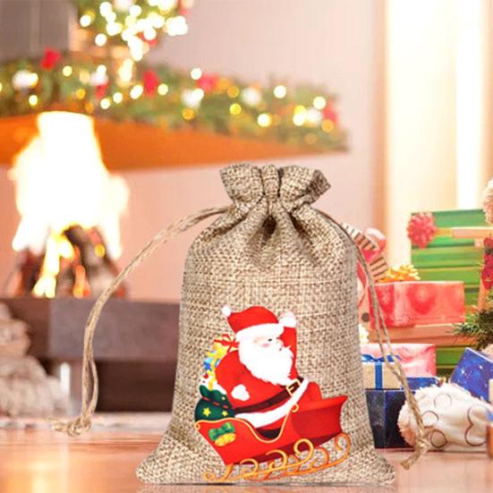 5Pcs Candy Packets Cartoon Print Christmas Utenciles Azabu Creative ...