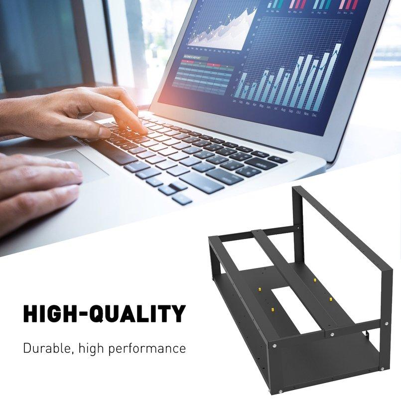 Buy Pearliky Stackable Open Mining Rig Frame Mining ETH/ETC/ZEC For 6 ...