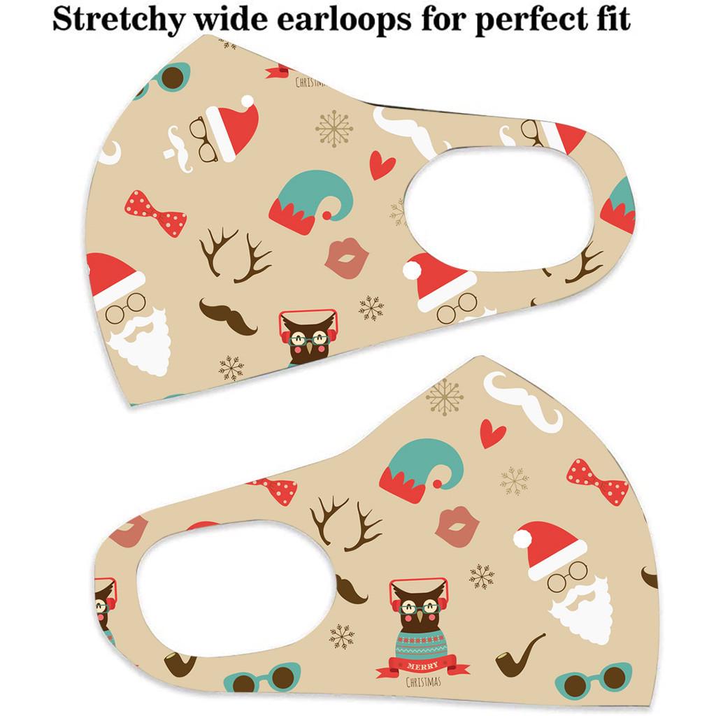 Buy Print Mouth Masks for Protection Face Mask Washable Earloop Mask at ...