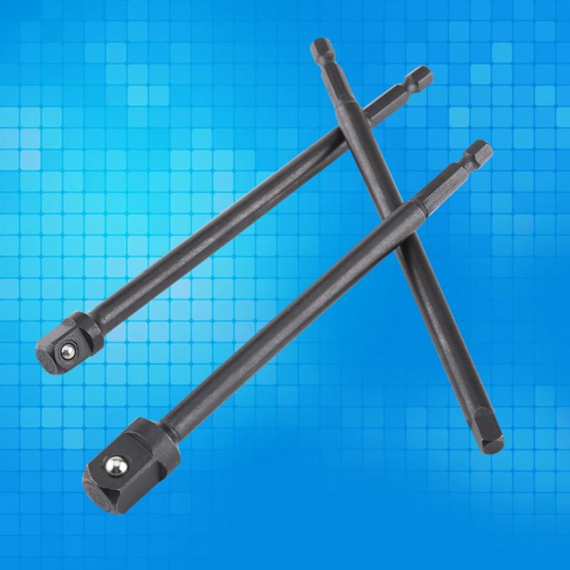 Buy 3Pcs Hex Shank To Head Extension Socket Wrench Adapters For ...