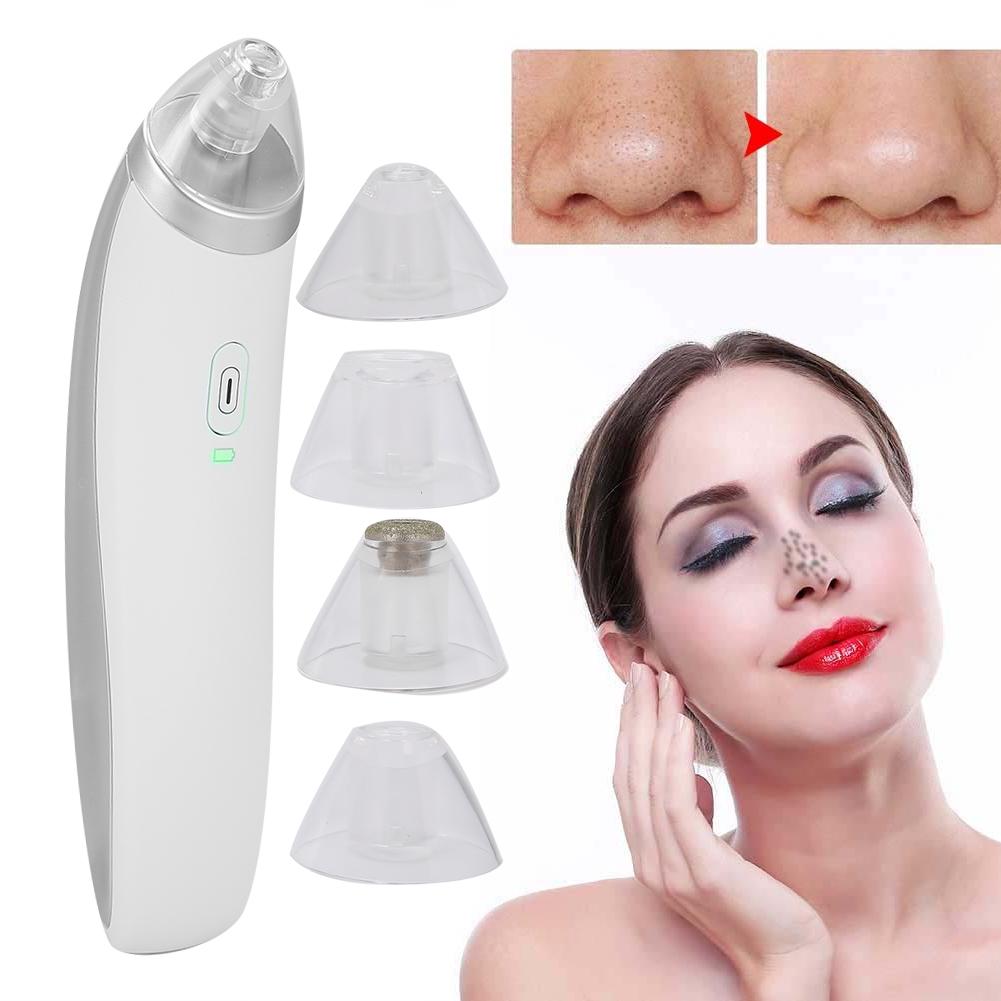 Buy Electric 4‑In‑1 Blackhead Removal Pore Cleaner Suction USB Charging ...