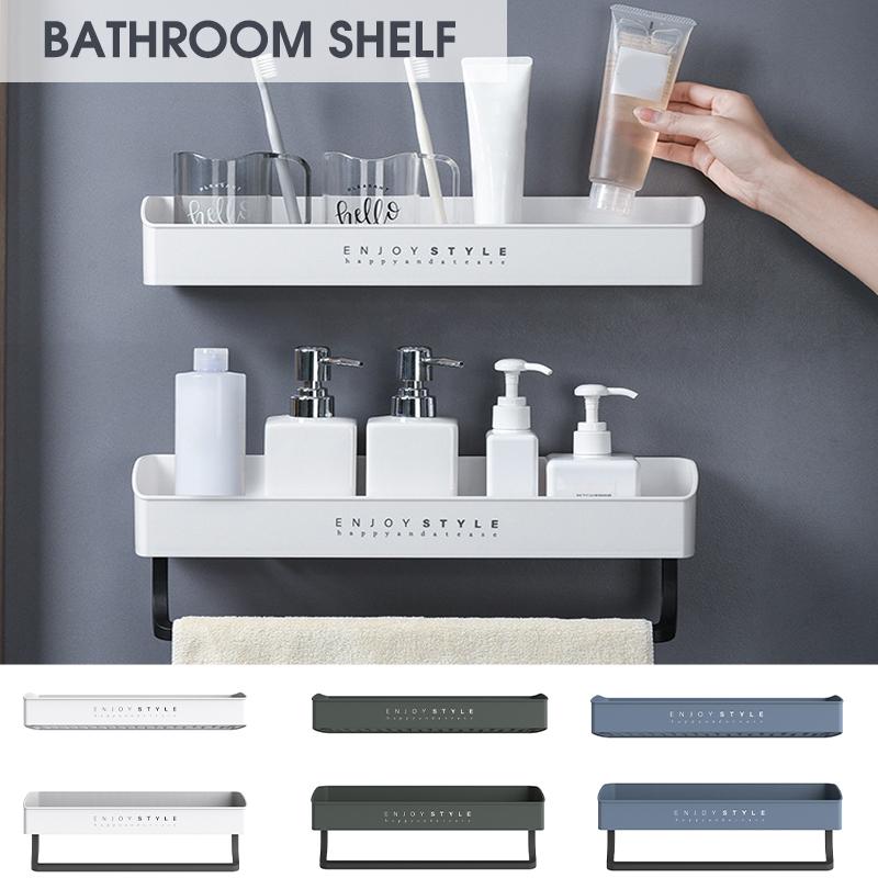 Bathroom Shelf Storage Shampoo Holder Kitchen Storage Rack Organizer ...