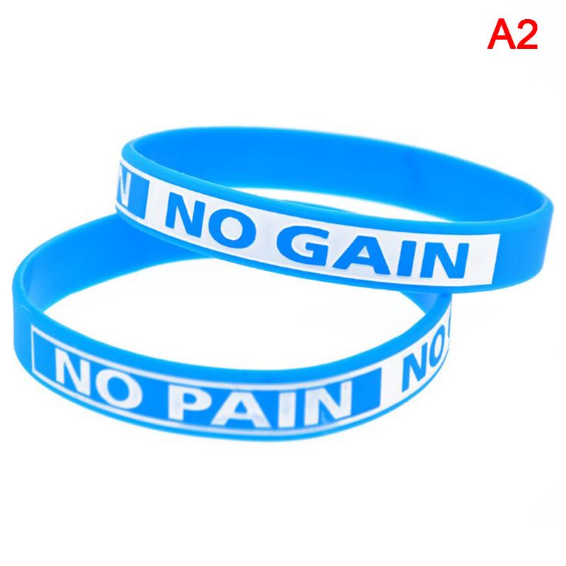 Buy 1Pc Good-Looking Elastic Inspirational "No Pain No Gain ...