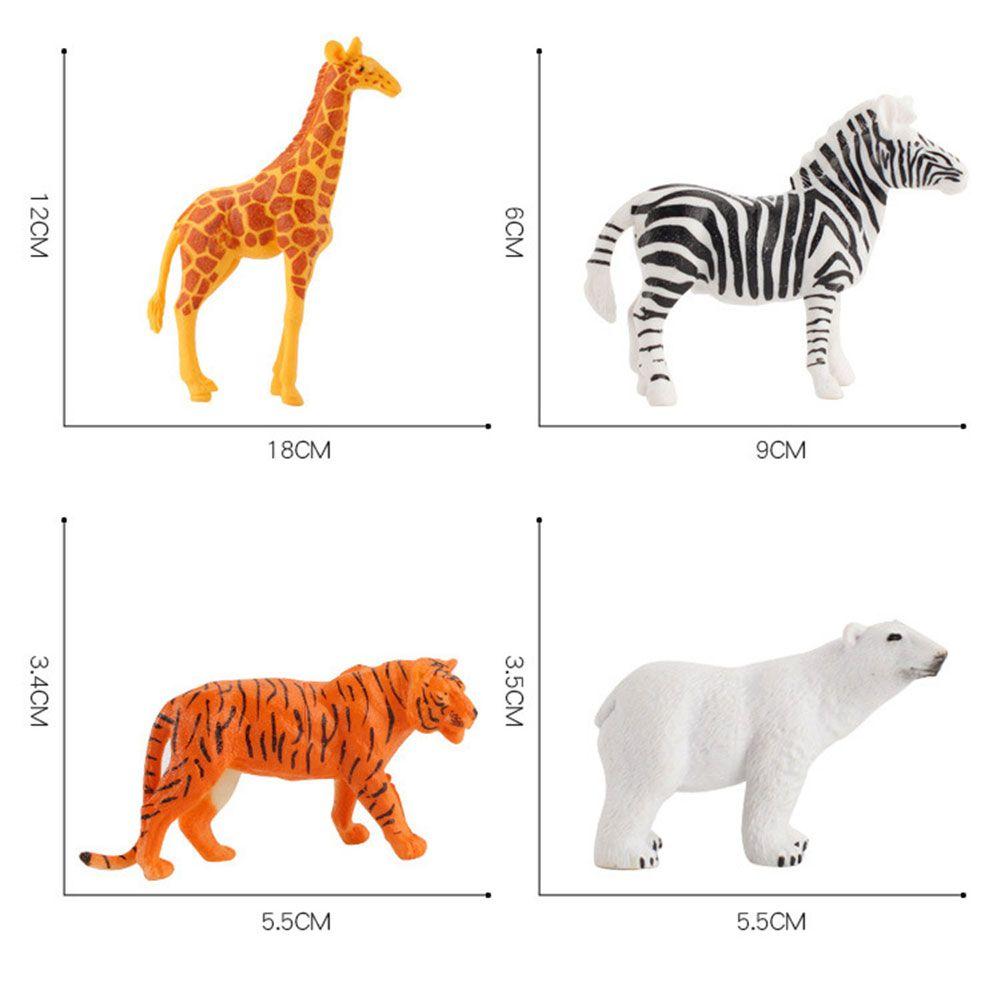 Buy New Animal Wild Zoo Simulation Model Ornaments Toys Figurine at ...