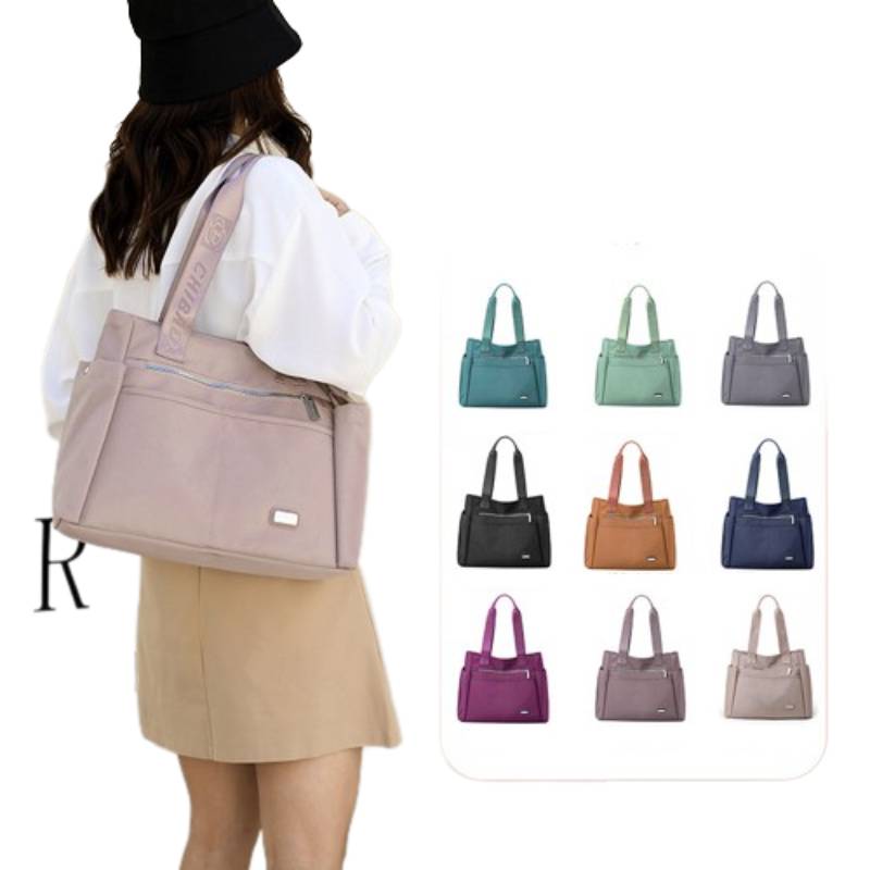 Buy Large Capacity Oxford Cloth Shoulder Bag Versatile Travel Tote ...