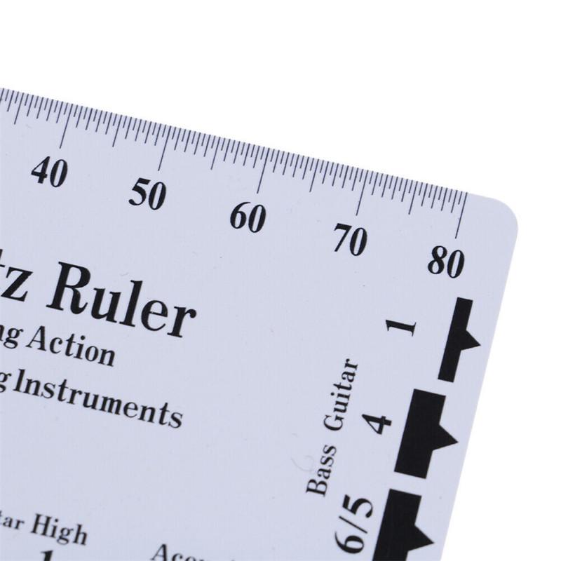 Buy Guitar String Action Pitch Ruler Portable DIY Measuring Tool for ...