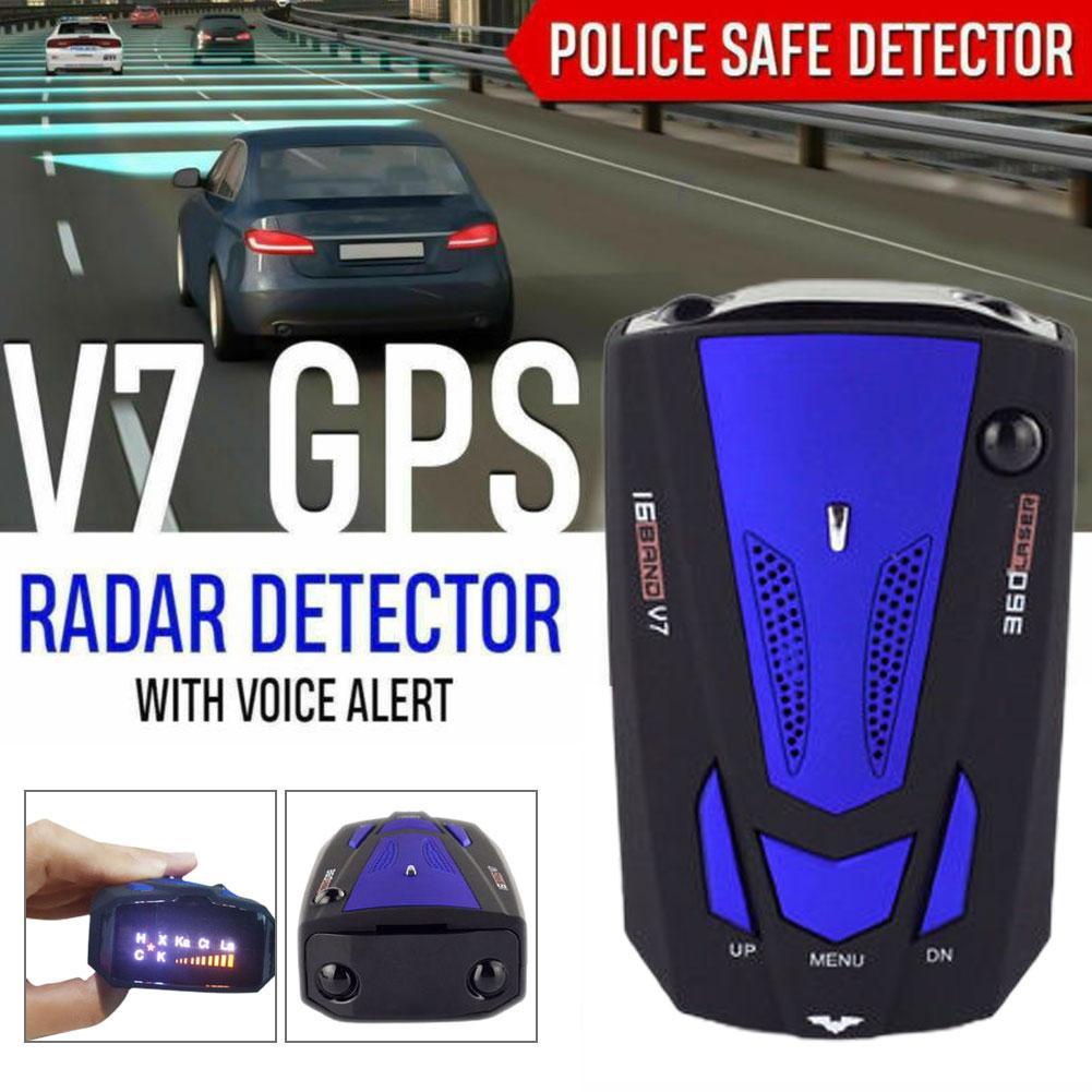 Buy Car Anti-Police Speeding Radar Detector Voice Alert Camers GPS 2022 ...