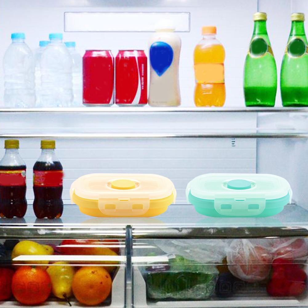 Buy Silicone Food Storage Containers Collapsible Meal Container for ...