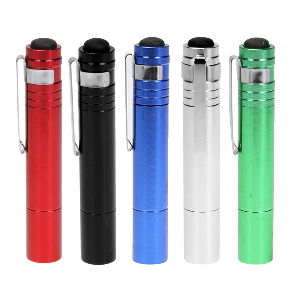 Buy Flashlight Portable Aluminium Alloy Mini LED Flashlight Round Light ...