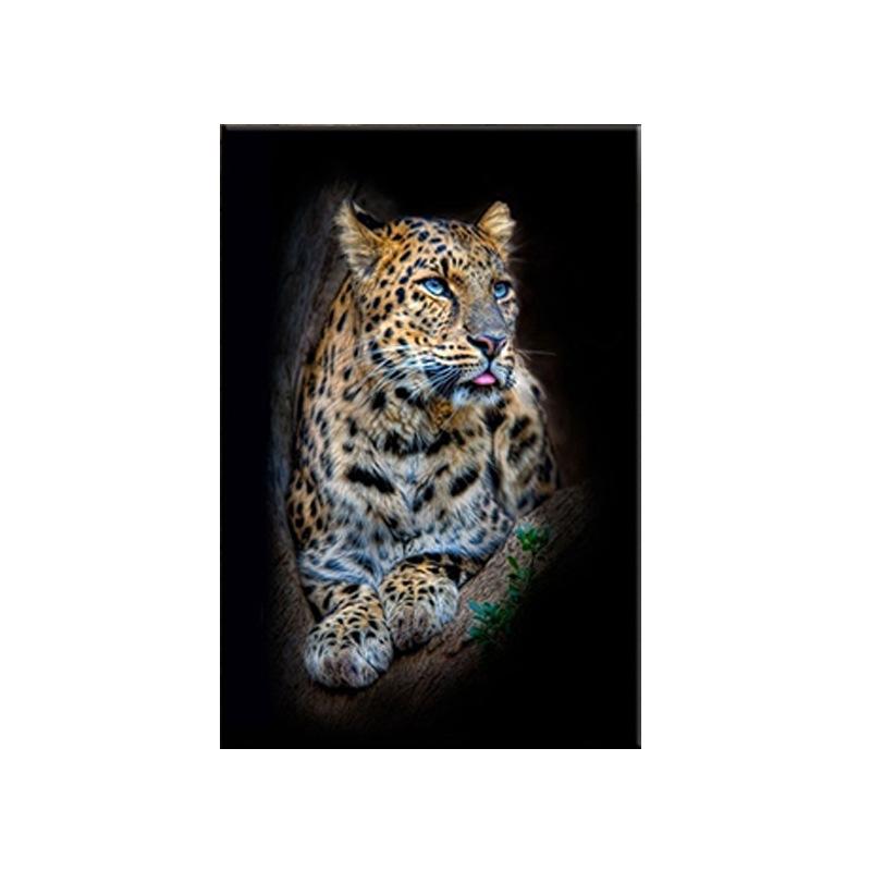 Acrylic Leopard Painting, Leopard decor leopard art Leopard Decoration ...