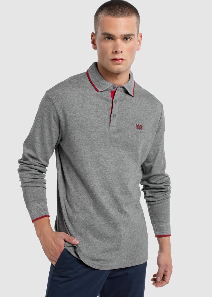Buy BENDORFF Polo T-Shirt,Men,Grey,100% Cotton_Grey-116884 at ...
