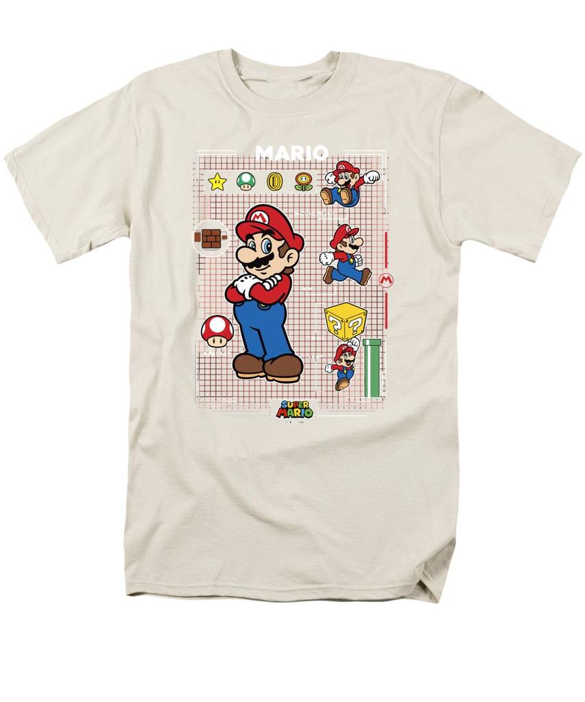 Buy Men Premium Cotton nintendo super mario Print Tees Funny Harajuku ...