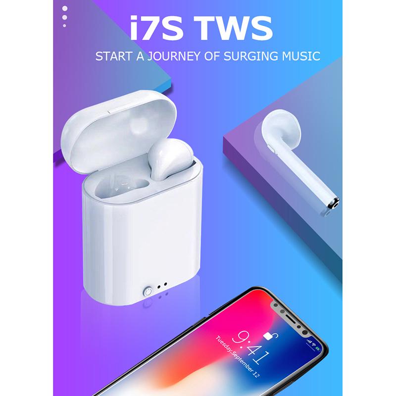 I7s Tws Wireless Bluetooth Headset Mini Stereo Bass Earphones Earbuds ...