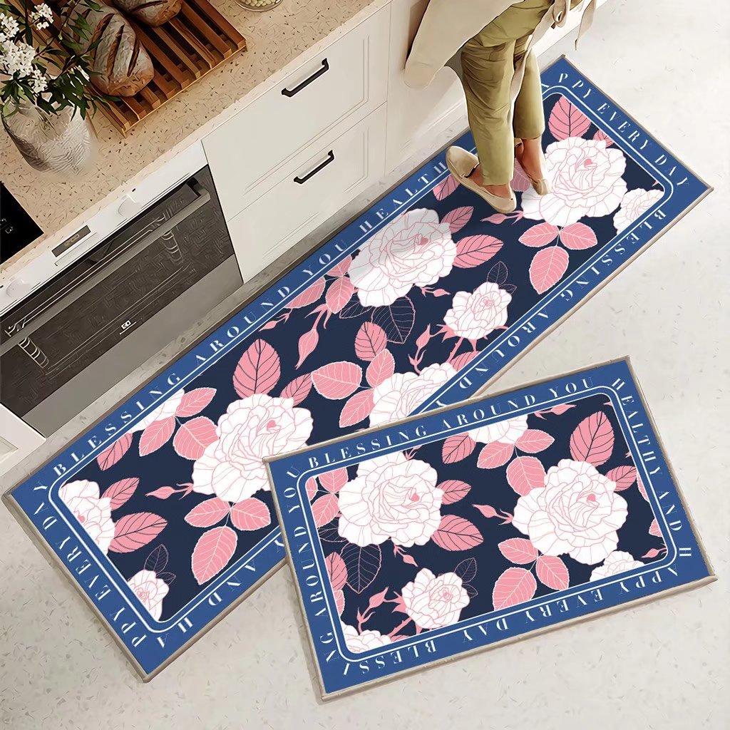 Cheap Fashion household kitchen floor mat, cover mat. Non-slip water ...
