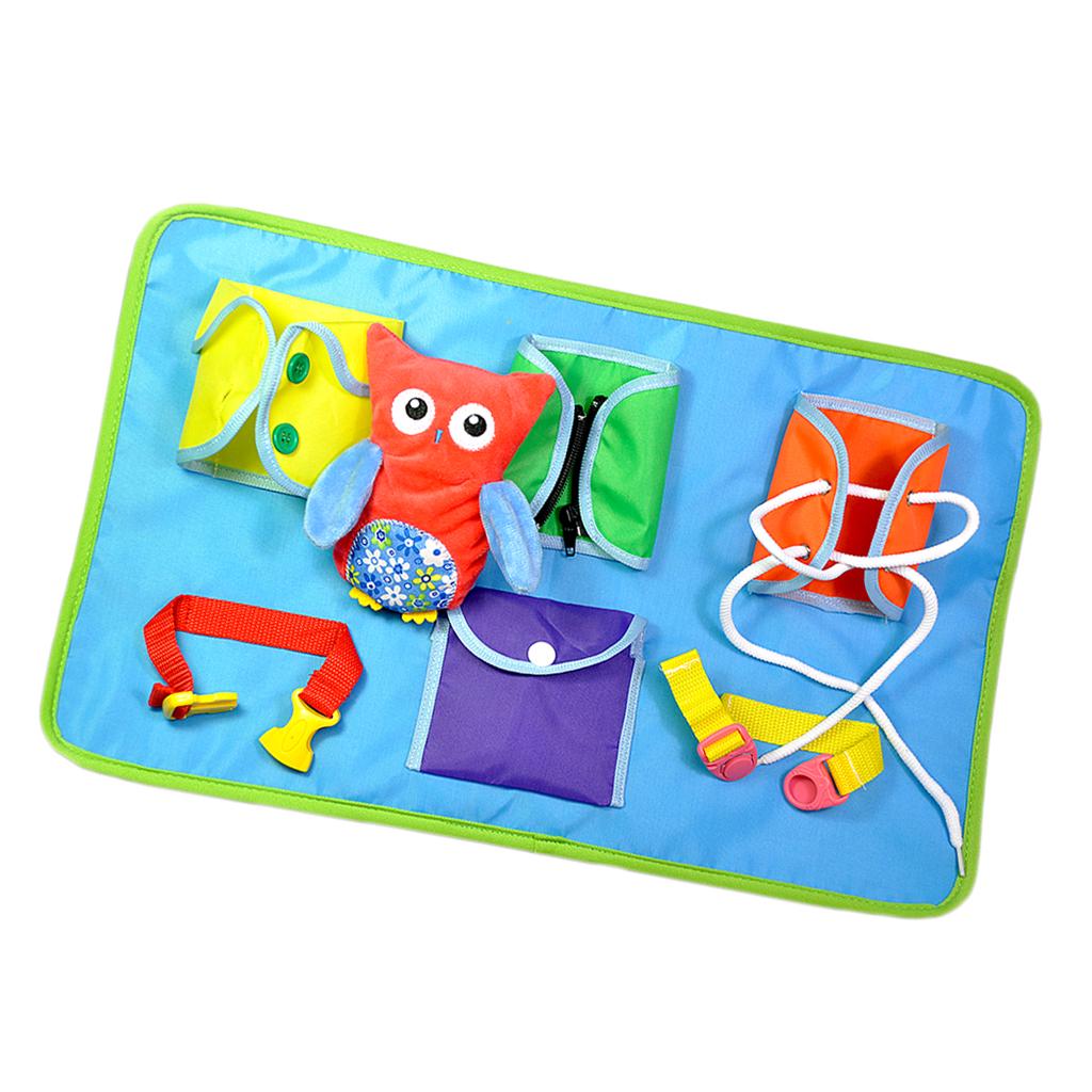 Baby Learn to Dress Boards Early Learning Basic Life Skills Toy uygun ...