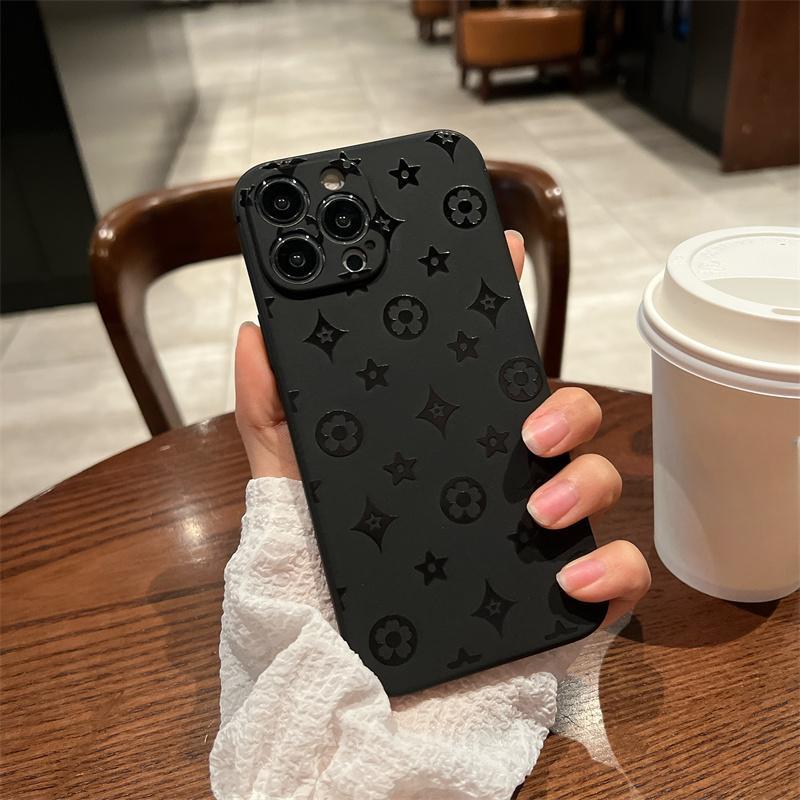 Cheap Luxury Trendy Star Pattern Black Phone Case For iPhone11 12 13Pro ...