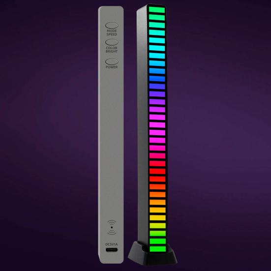 Cheap LED Ambient Lamp Voice-Activated Decorative High Sensitivity ...